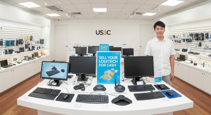 【US3C】 Logitech 鍵盤滑鼠高價收購｜羅技攝像頭、電競耳高回收